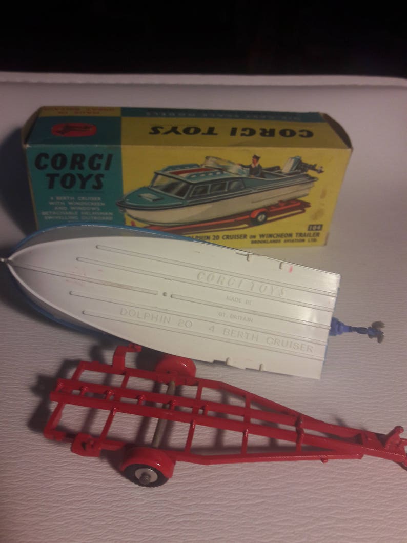 Corgi 104 Boat DOLPHIN CRUISER - Etsy