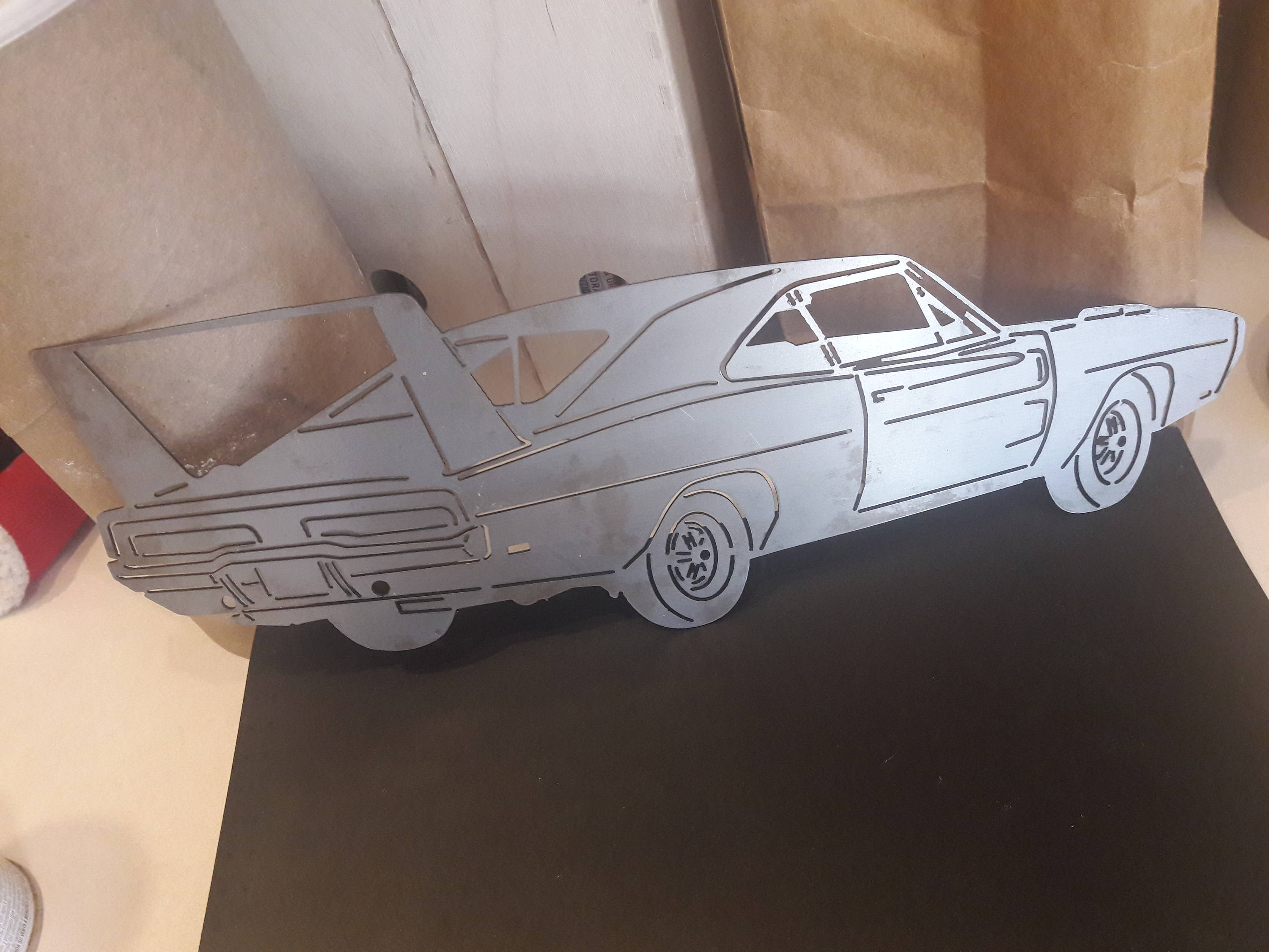 Dodge Daytona Metal Sculpture Cutout - Etsy