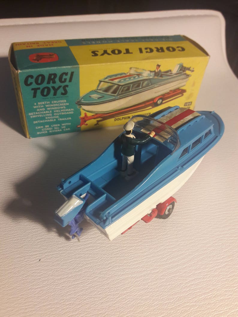 Corgi 104 Boat DOLPHIN CRUISER - Etsy