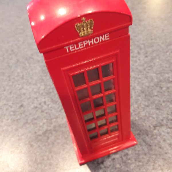 London Phone Booth - Etsy