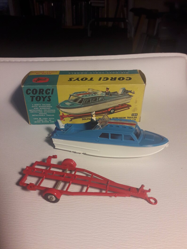Corgi 104 Boat DOLPHIN CRUISER - Etsy