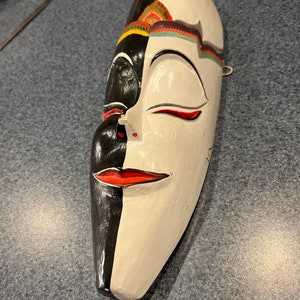 Old Wooden Mask. - Etsy