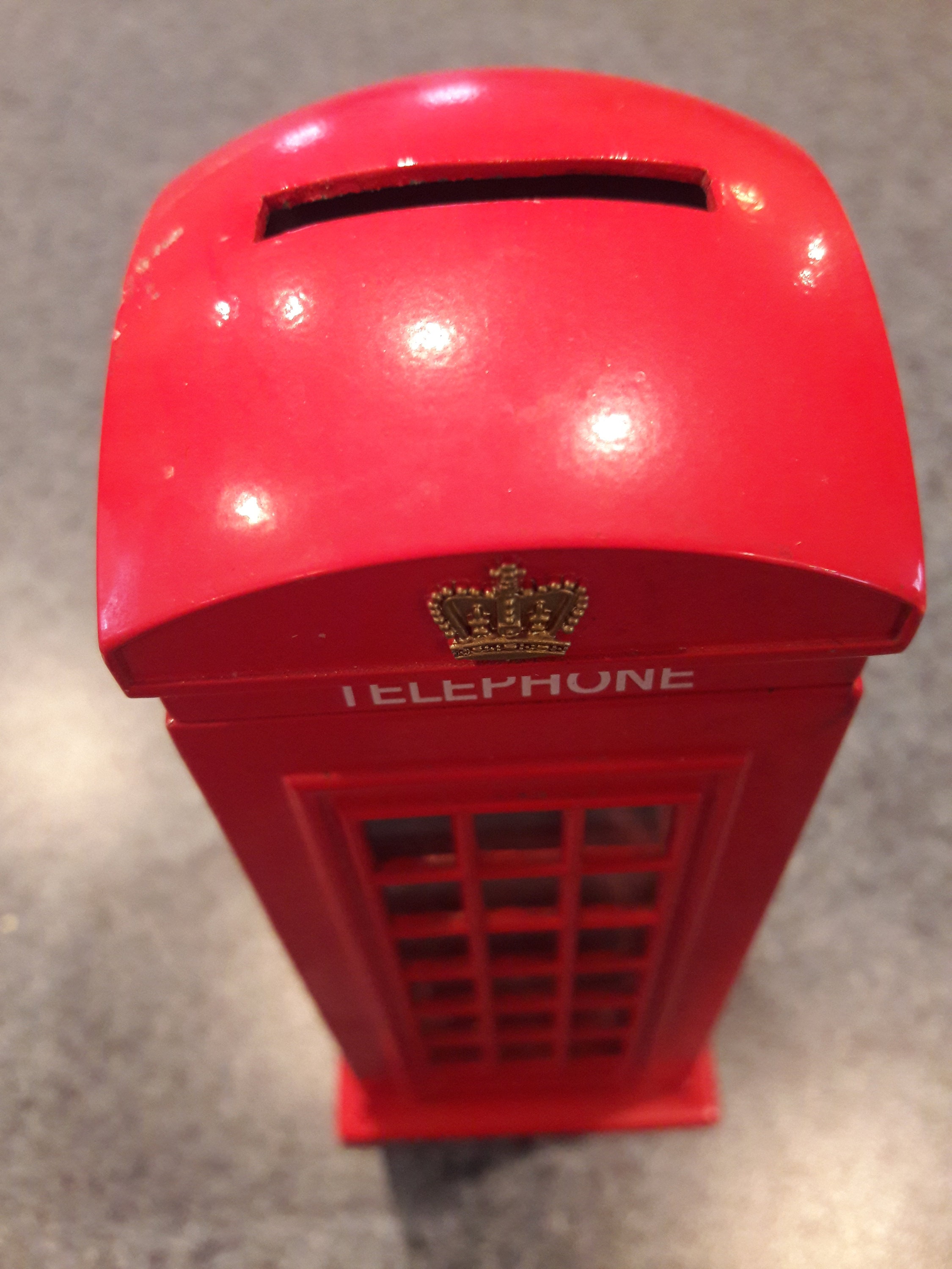 LONDON PHONE BOOTH Bank - Etsy