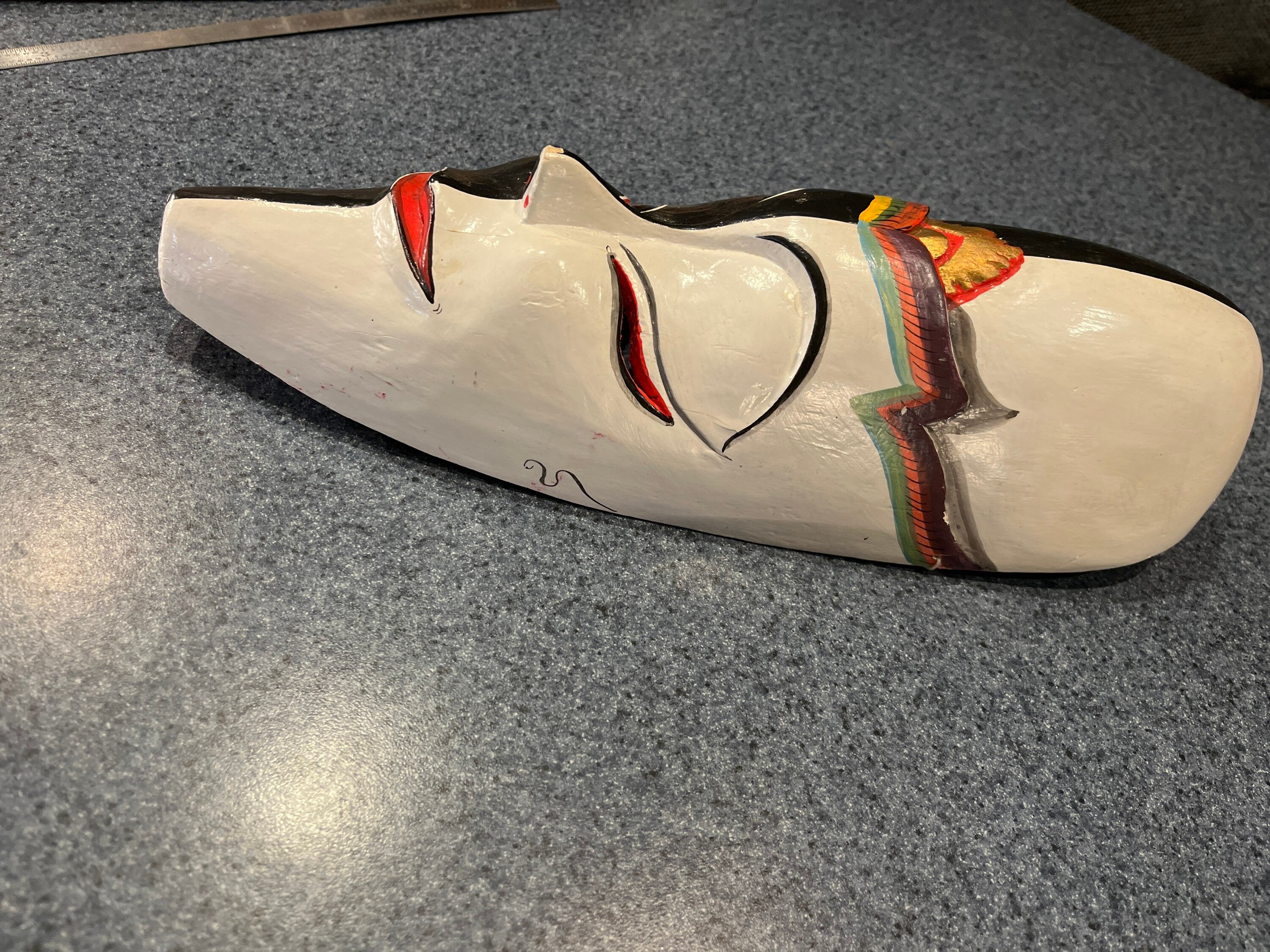 Old Wooden Mask. - Etsy