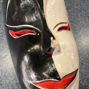 Old Wooden Mask. - Etsy