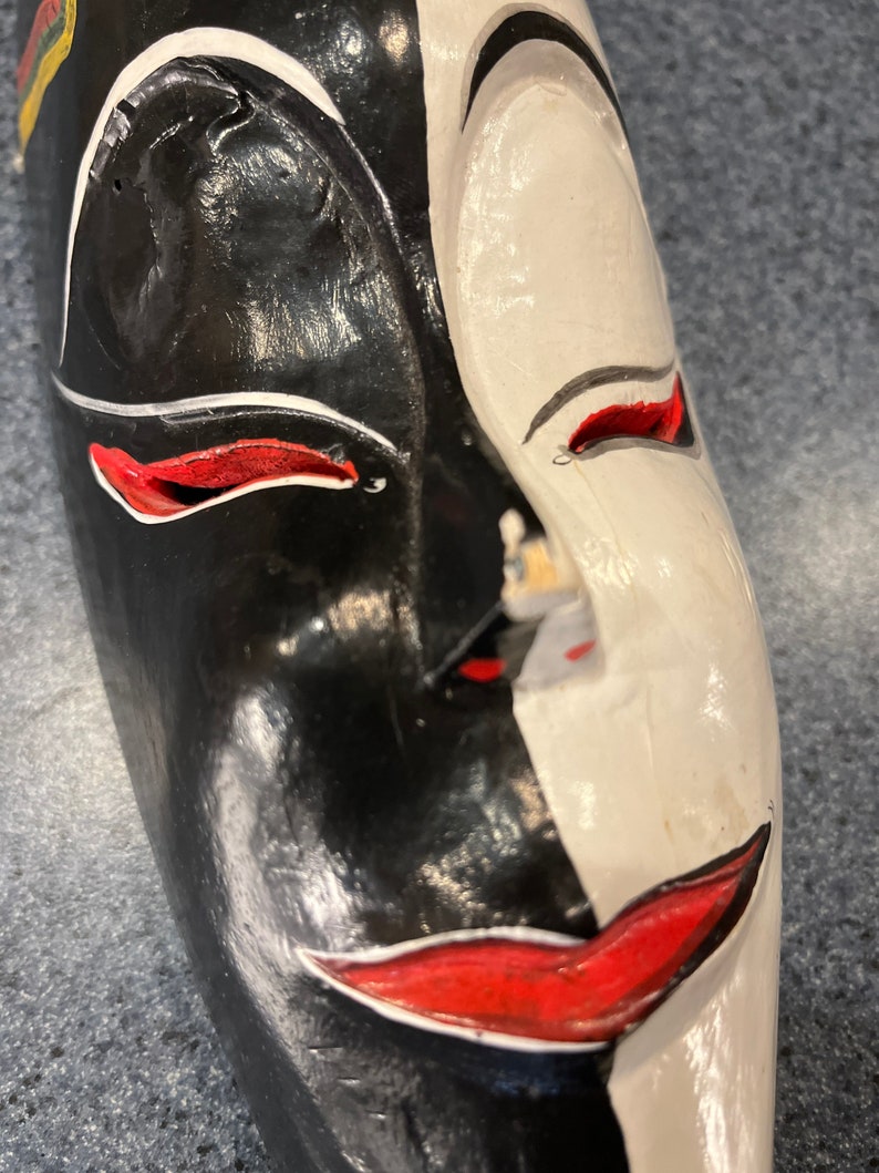 Old Wooden Mask. - Etsy