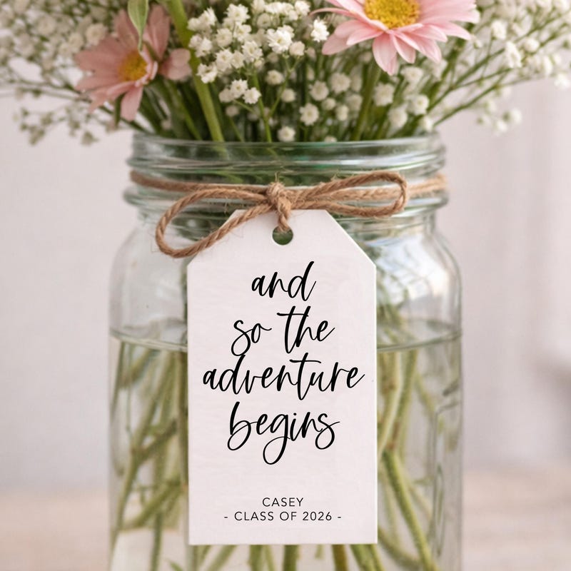 Graduation Tags With Quotes - Etsy