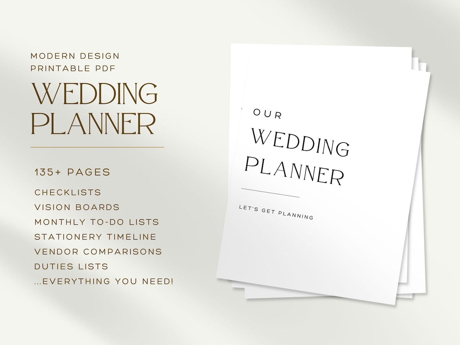 PDF Wedding Planner Printable Wedding Planner Wedding Planner - Etsy
