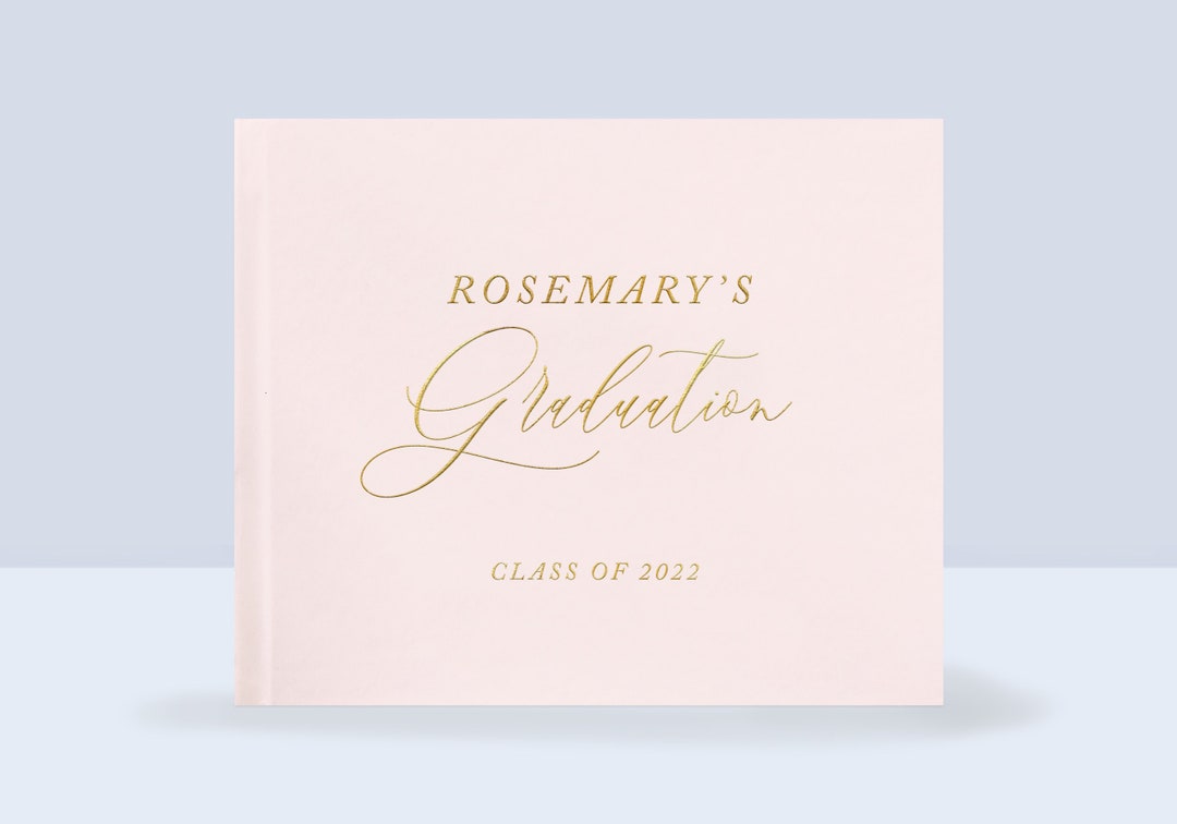 College Graduation Guest Book / High School Graduation Album / Grad ...