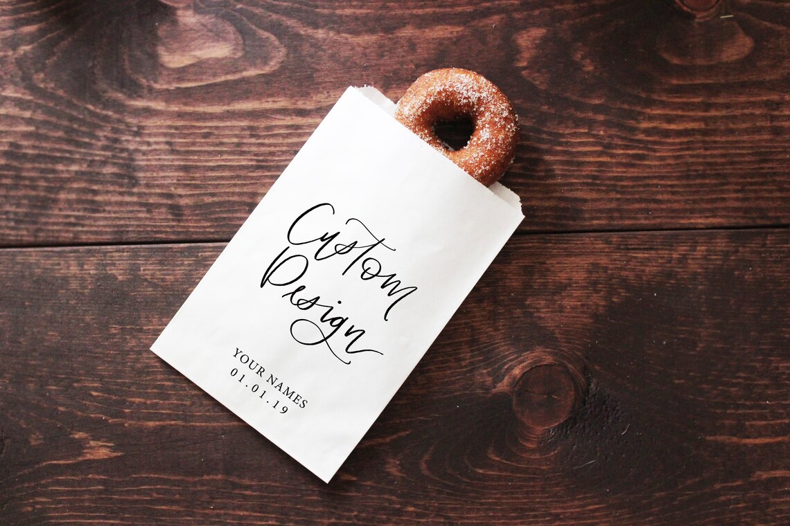 CUSTOM FAVOR BAGS Candy Buffet Bags Candy Bar Bags - Etsy