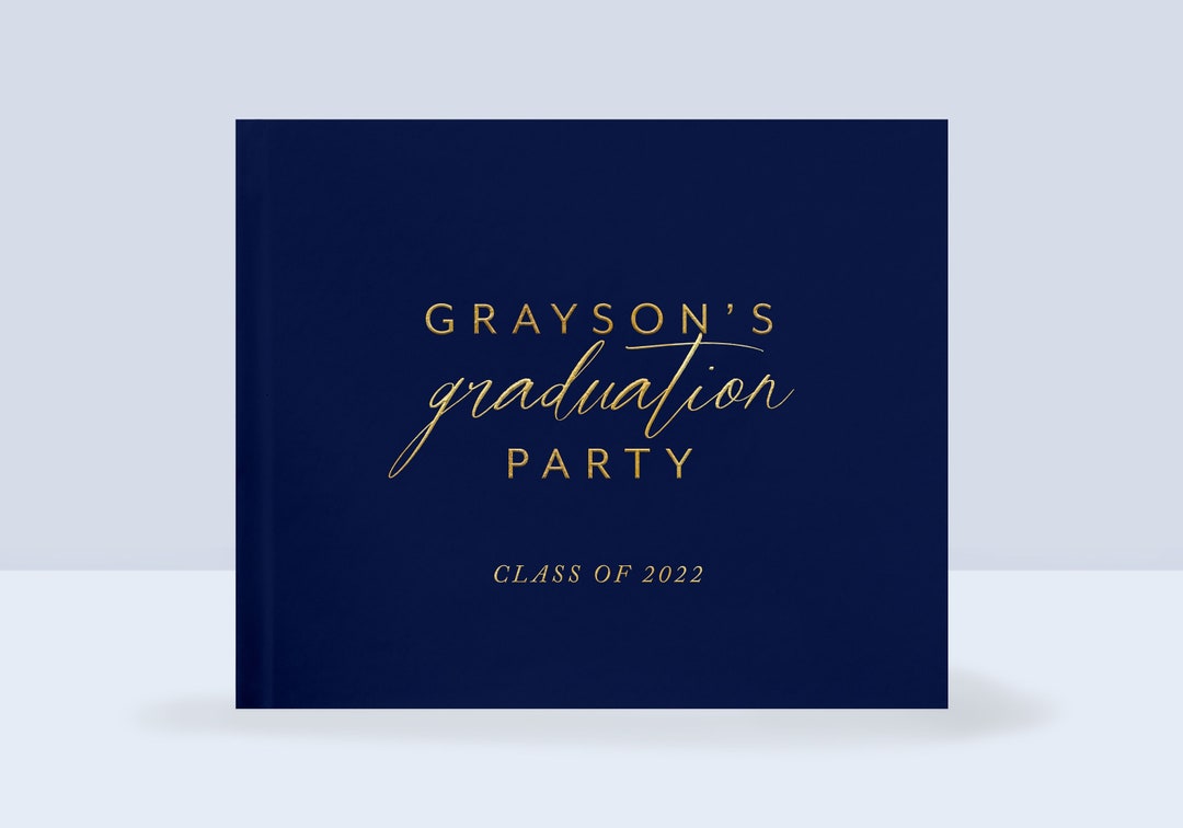 College Graduation Guest Book / High School Graduation Album / Grad ...