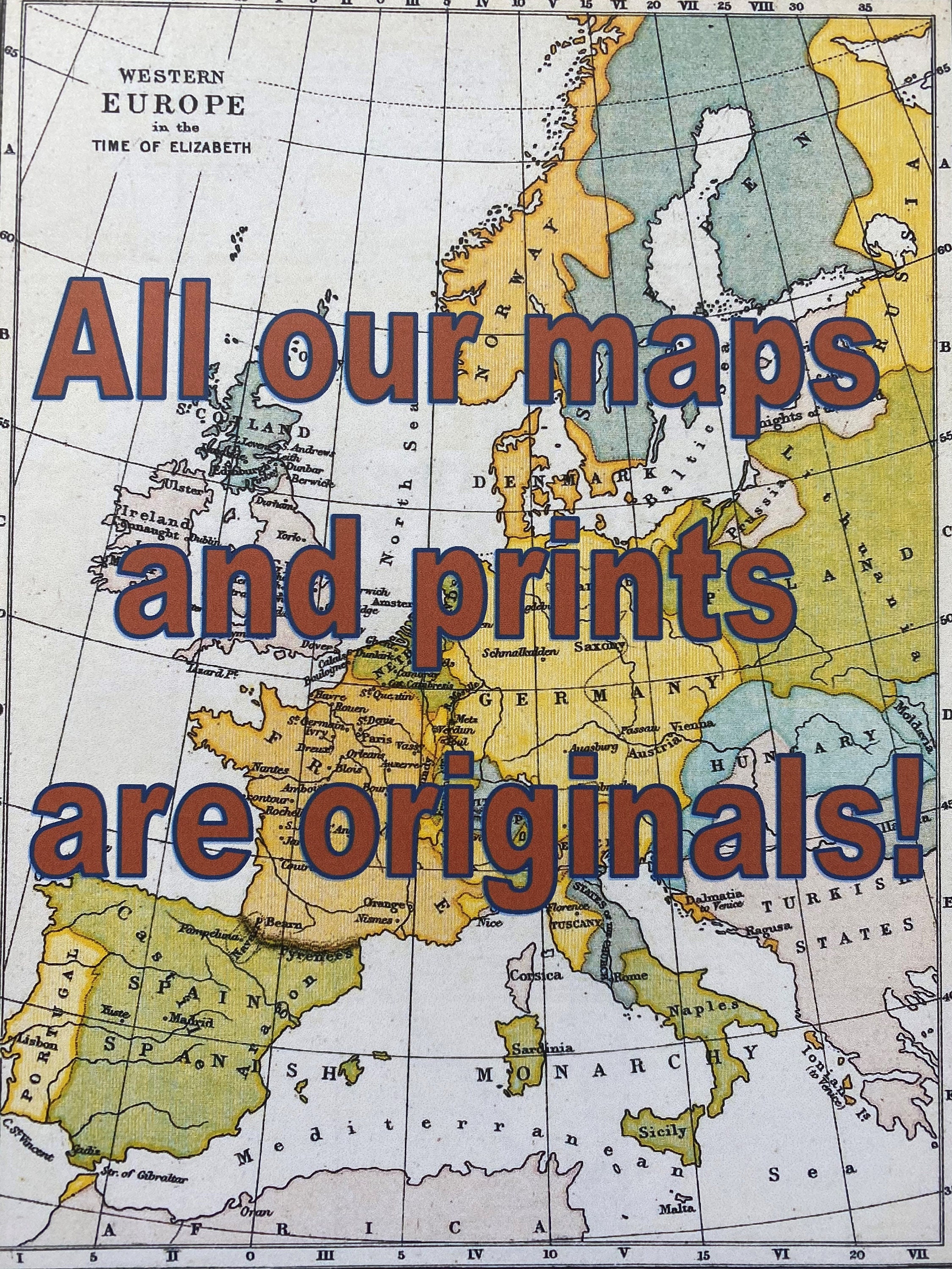 Vintage Map of the World 1928 World Map Art Print Vintage | Etsy