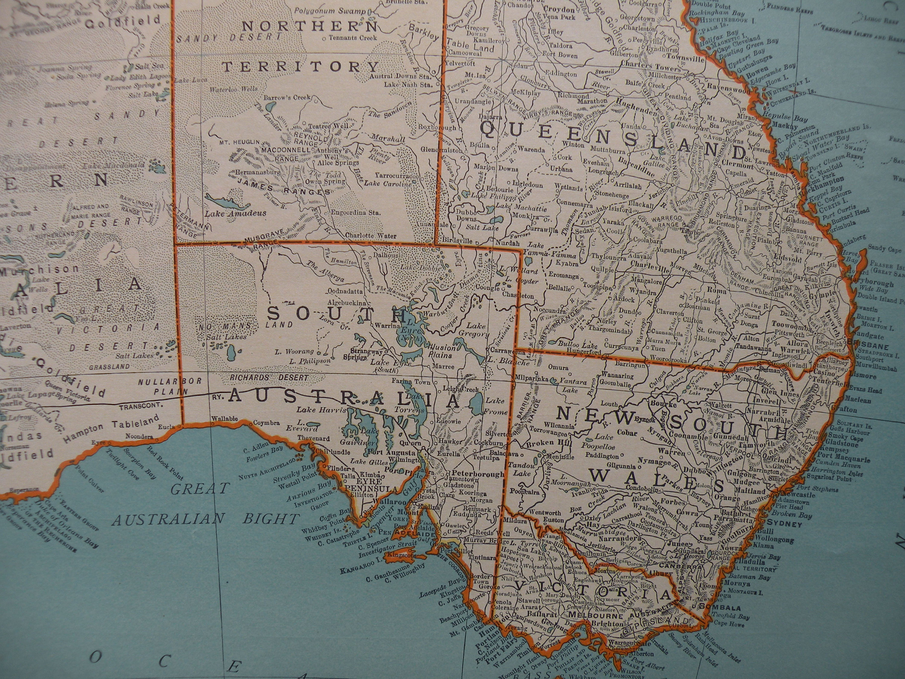 1937 Australia WWII Era Map Vintage Map Antique Map of | Etsy