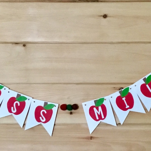 Teacher Name Banner - Etsy