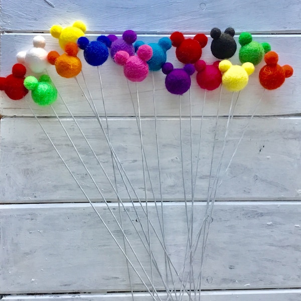 Felt Mickey Mouse - Etsy