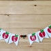 Apple Teacher Name Banner/classroom Decor/homeschool Decor/teacher Gift ...