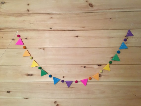 Party Banner/birthday Party Decoration/classroom Decor/rainbow | Etsy
