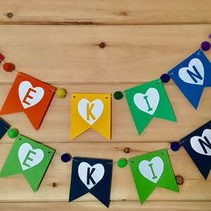 Be Kind Heart Rainbow Banner/classroom Decor/fireplace Mantel Garland ...