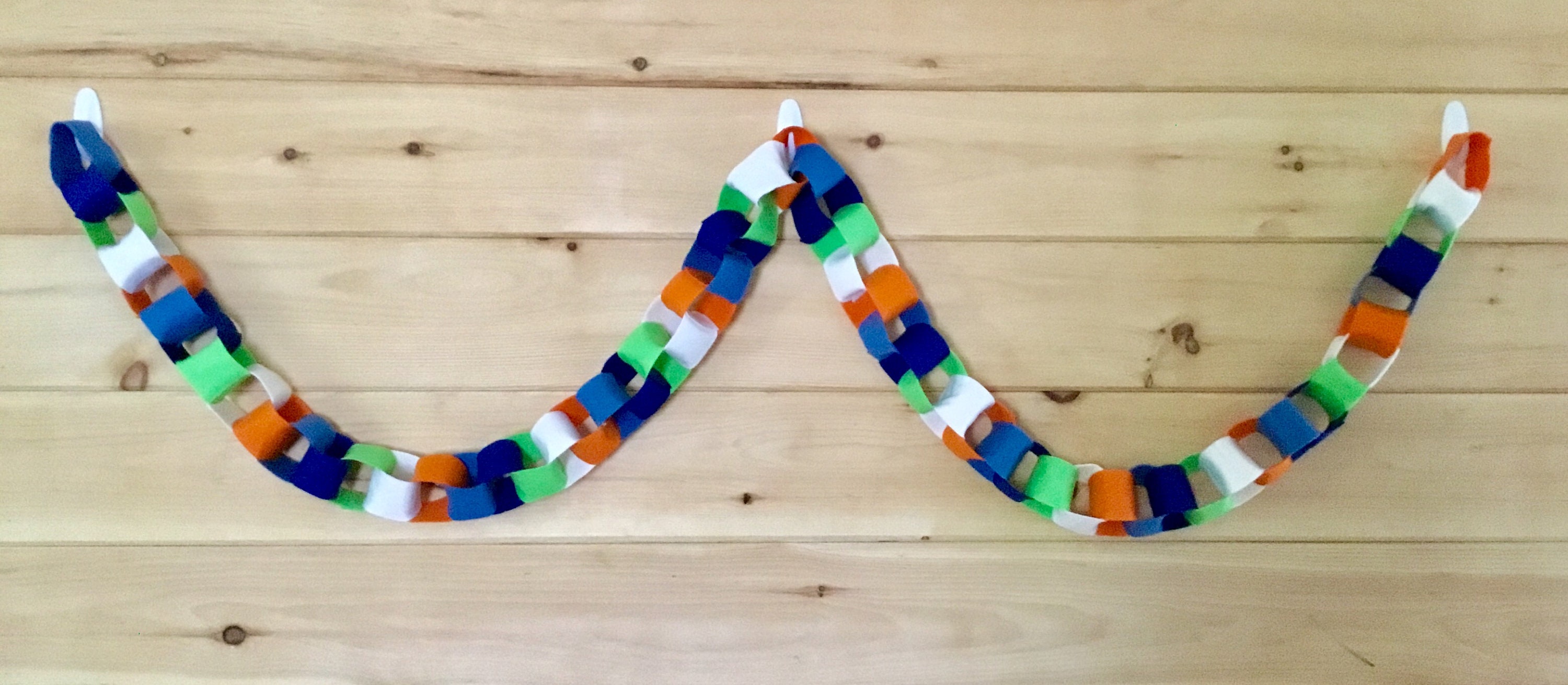 Rainbow Felt Chain Link/classroom Decor/playroom Decor - Etsy UK
