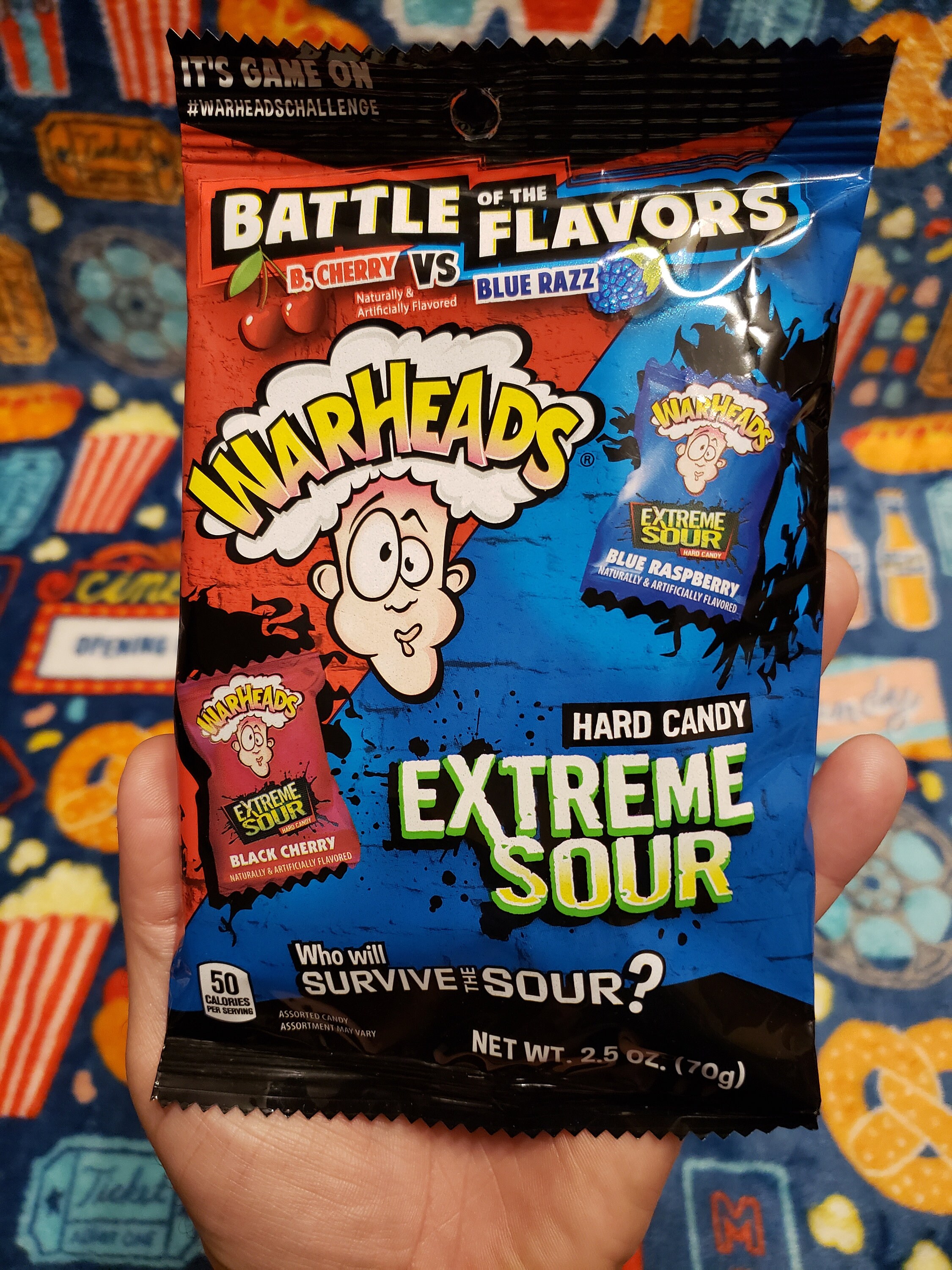 Warheads Candy Challenge