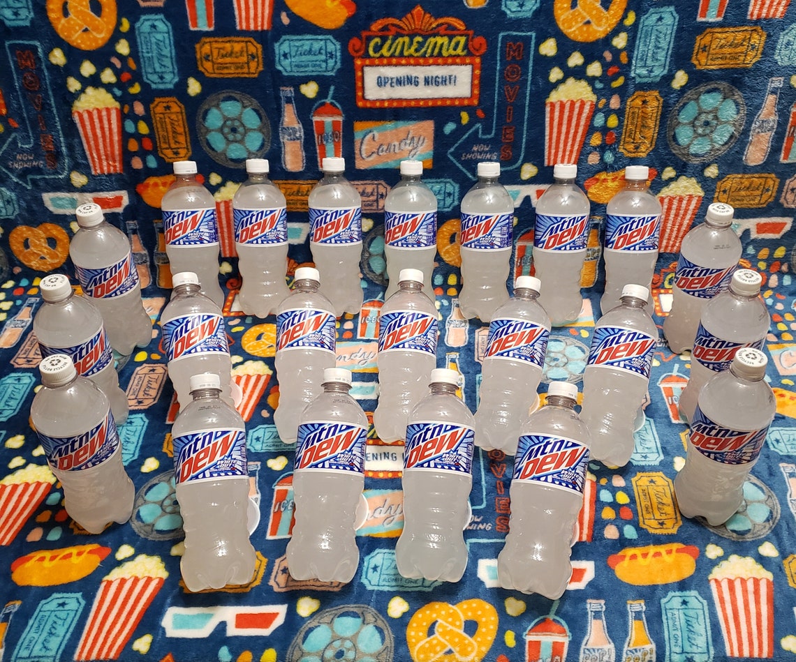 Mountain Dew Mtn. Dew White Out 20 Oz. Bottle - Etsy