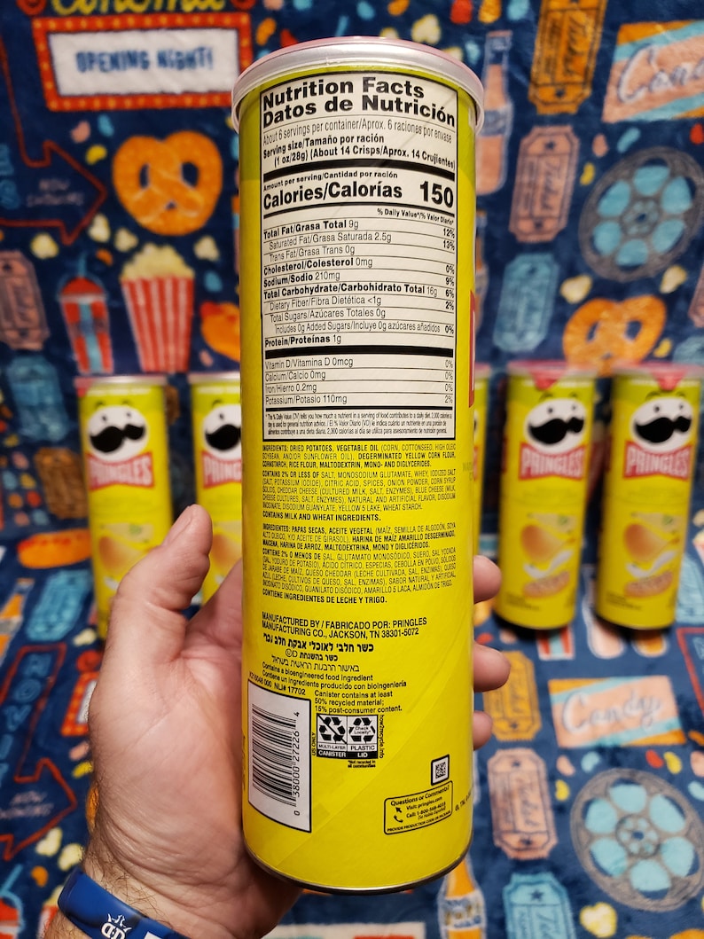 Pringles Mexican Street Corn Elote Potato Crisps Limited Time - Etsy