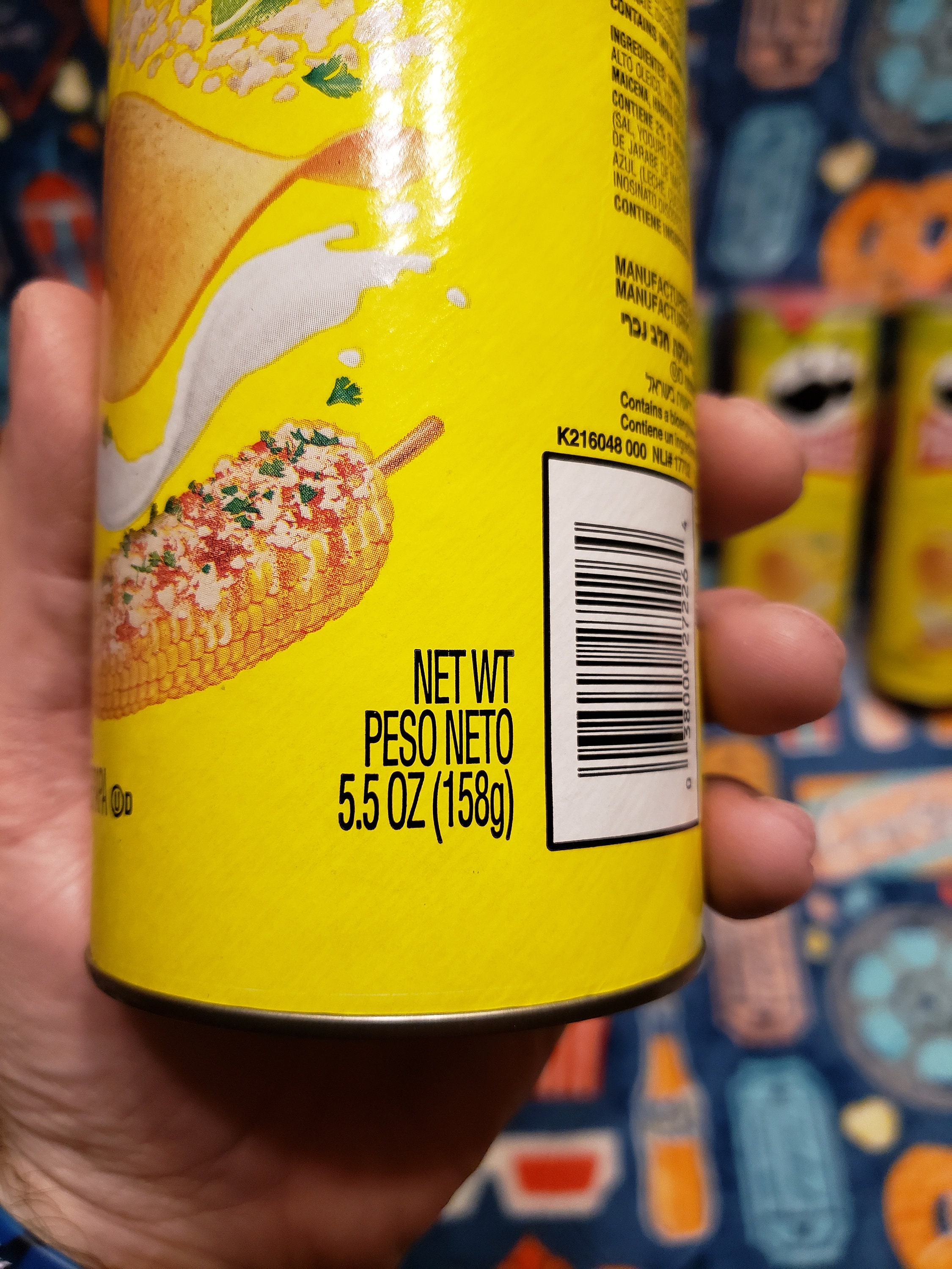 Pringles Mexican Street Corn Elote Potato Crisps Limited Time - Etsy