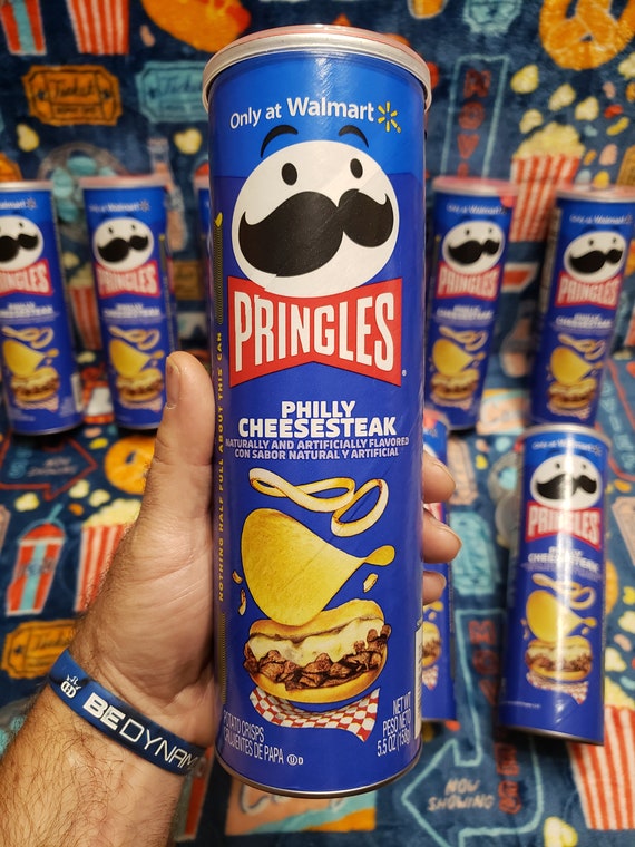Pringles Philly Cheesesteak Potato Crisps Limited Time 5.5 Oz. - Etsy