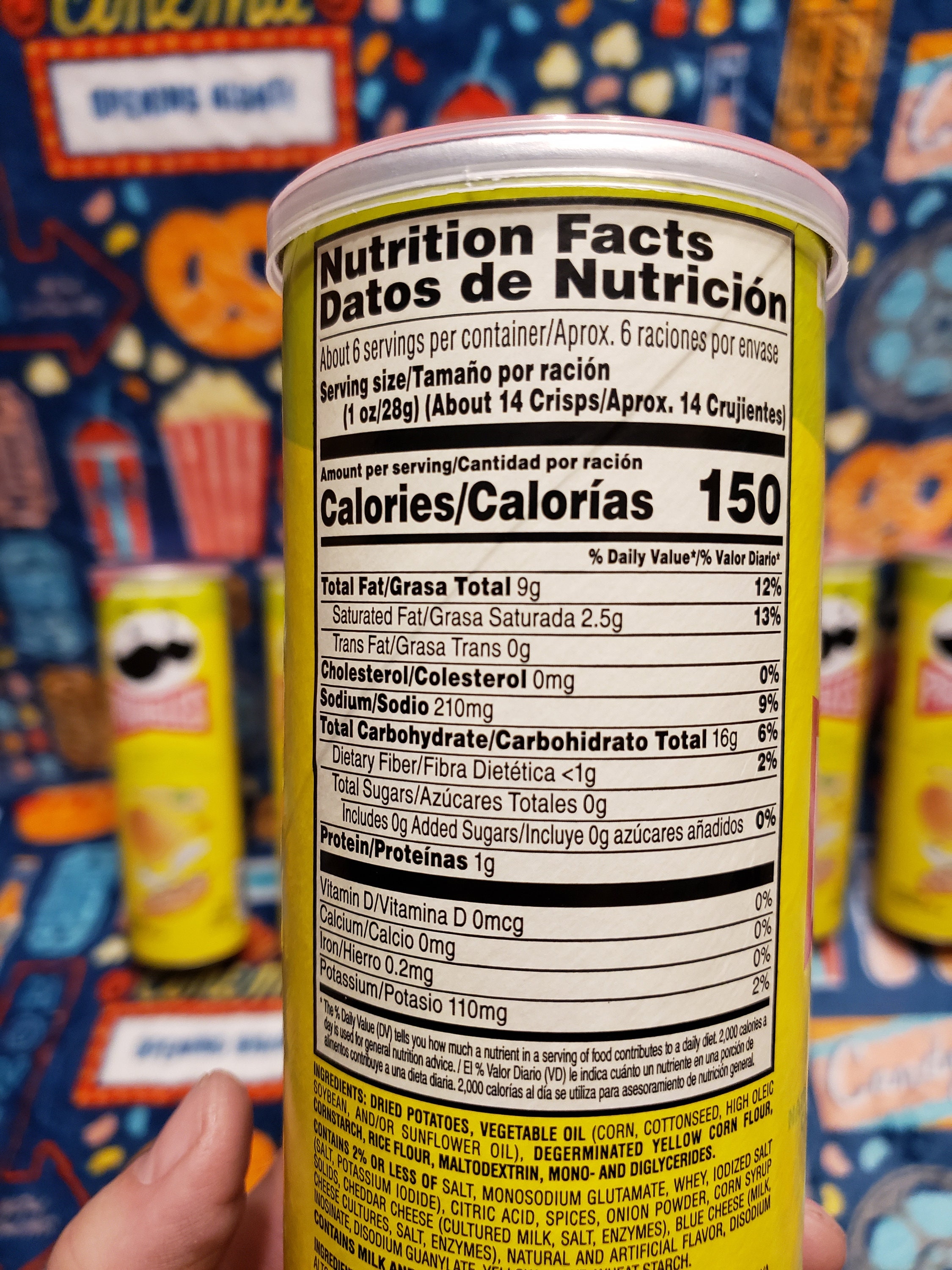 Pringles Mexican Street Corn Elote Potato Crisps Limited Time - Etsy