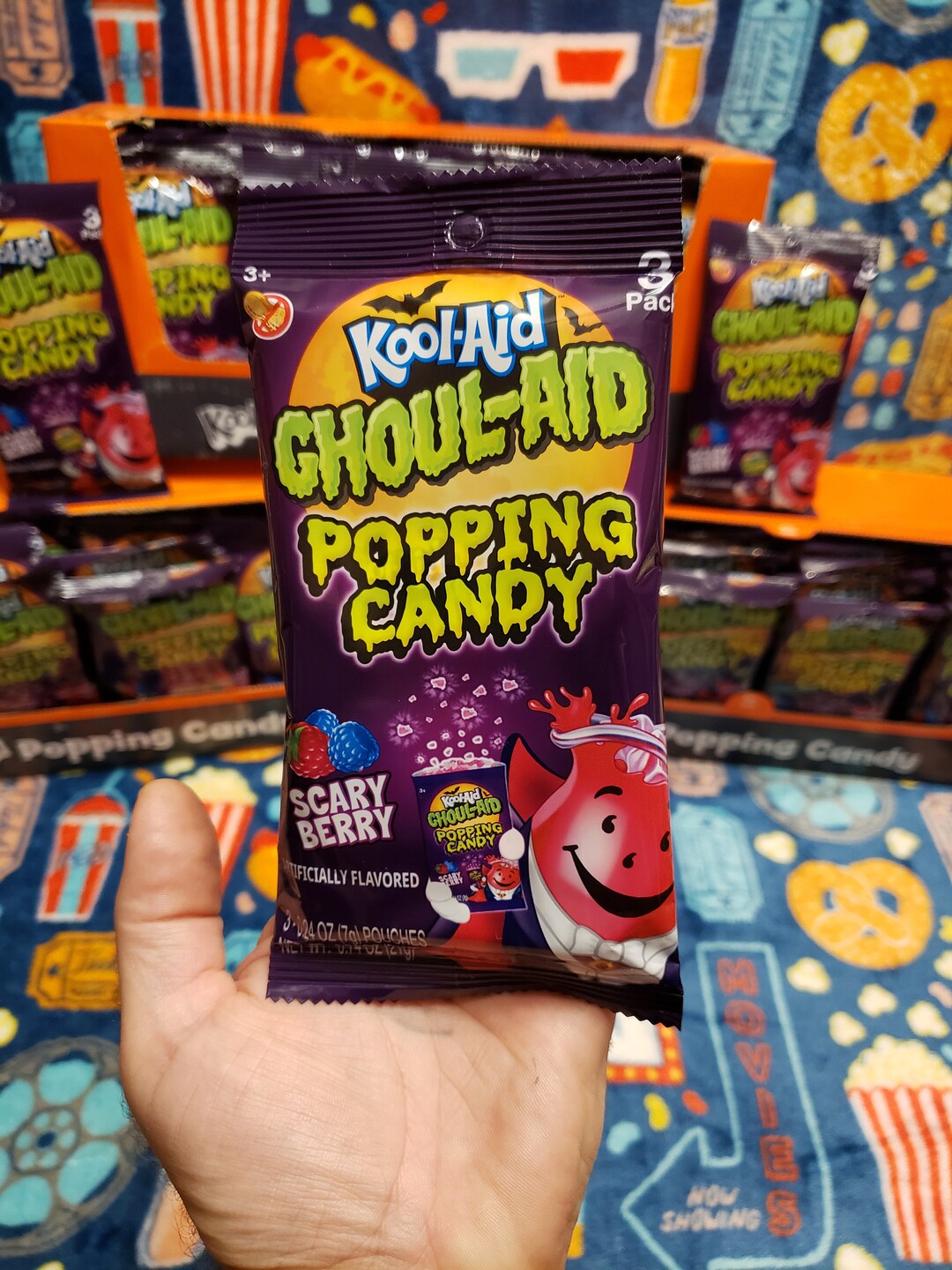 Kool-aid Ghoul-aid Scary Berry Flavored Popping Candy 0.24oz - Etsy