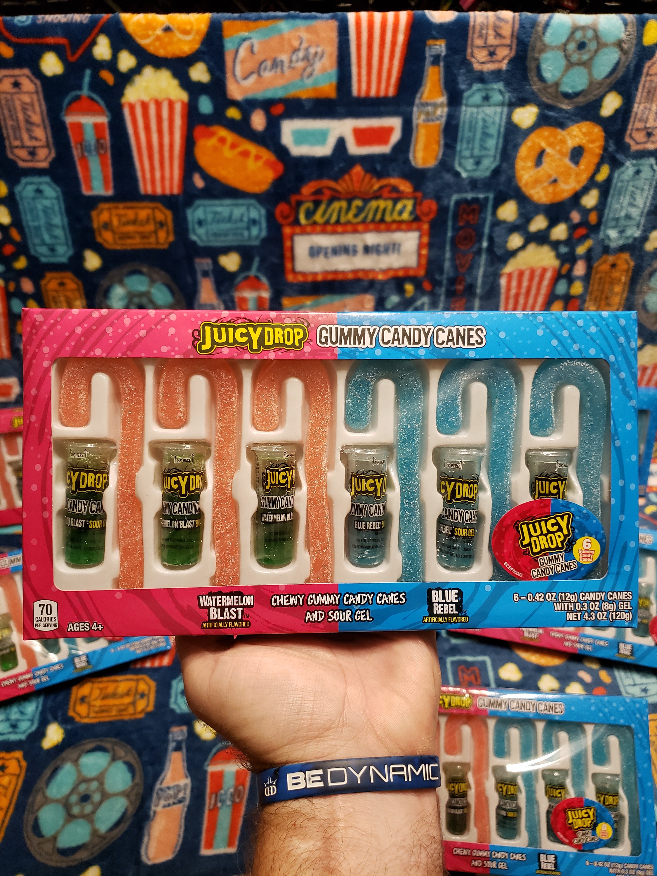 Juicy Drop Taffy Blue Rebel