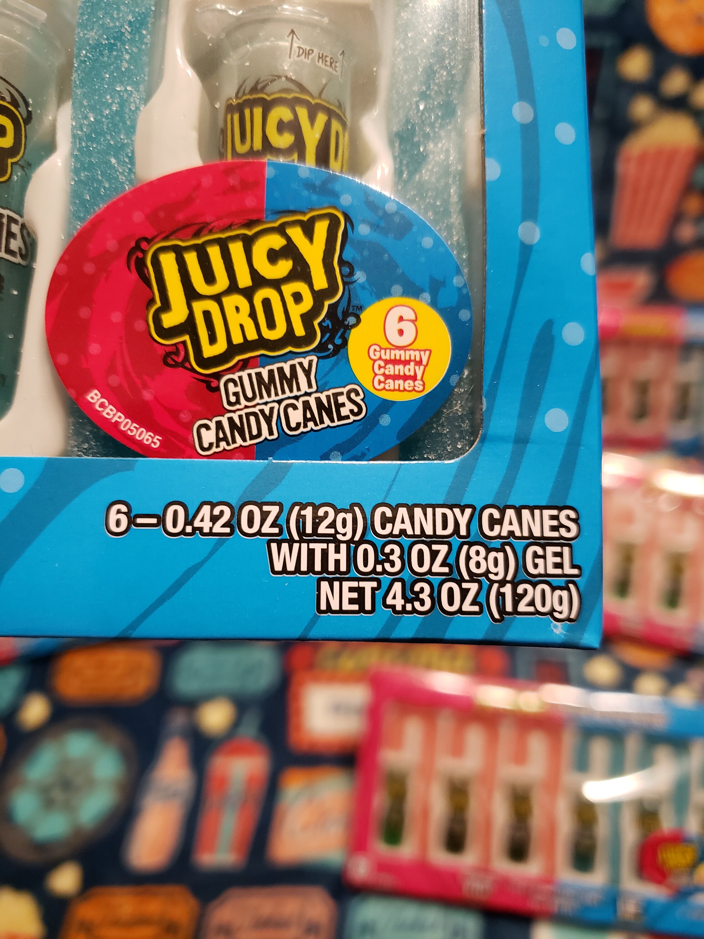 Juicy Drop Taffy Blue Rebel