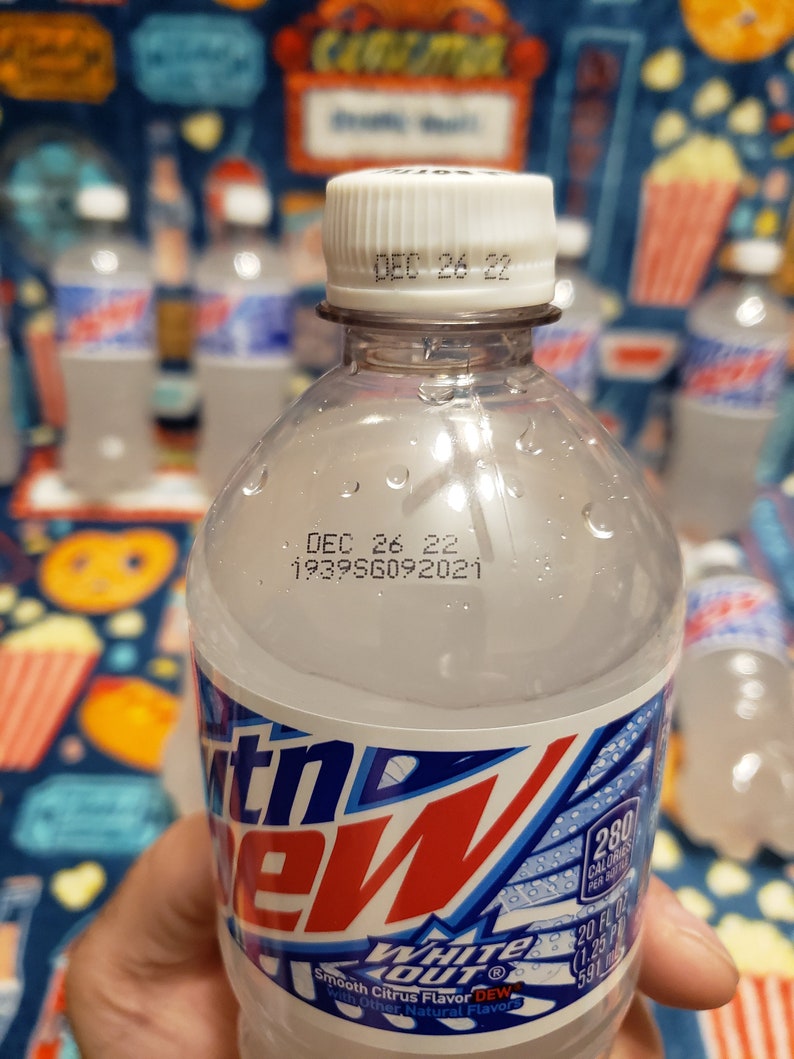 Mountain Dew Mtn. Dew White Out 20 Oz. Bottle - Etsy