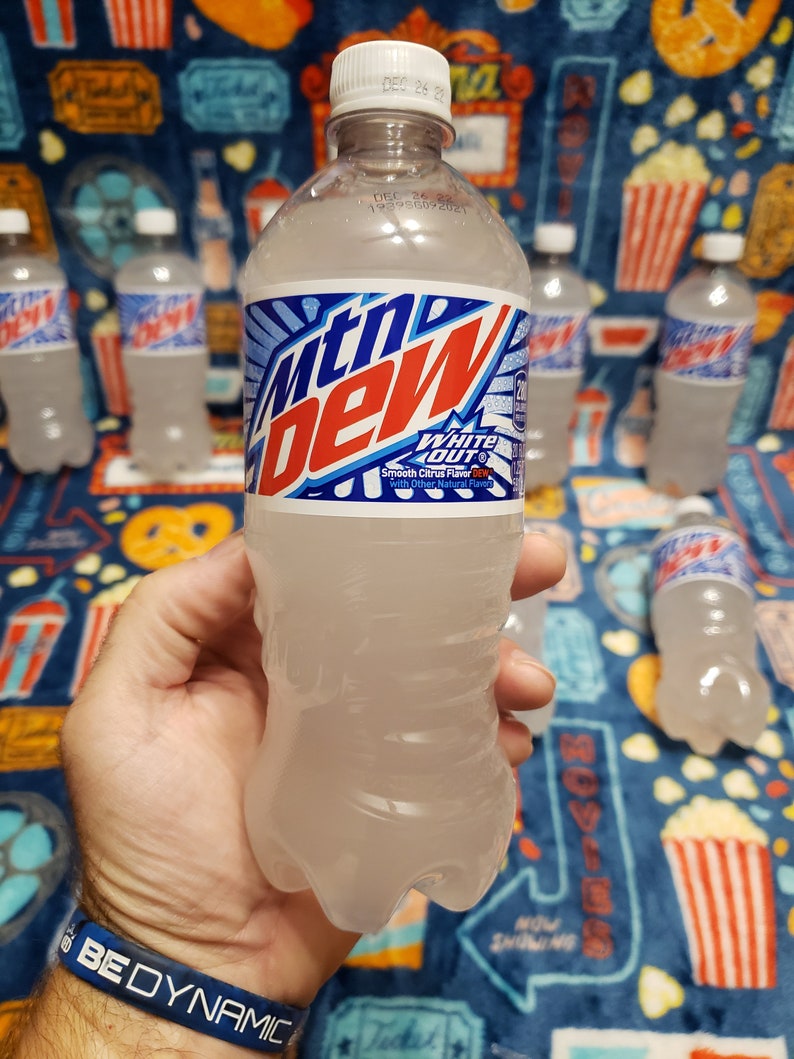 Mountain Dew Mtn. Dew White Out 20 Oz. Bottle - Etsy