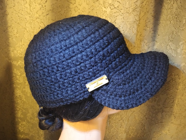 Crochet Ball Cap Pattern: Double Strand (PDF Pattern) - Etsy