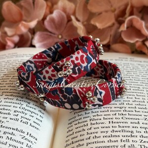 Ajrakh Handblock Fabric Bangles: Oxidized Silver Tribal Kadas, Size 2.6 - Etsy