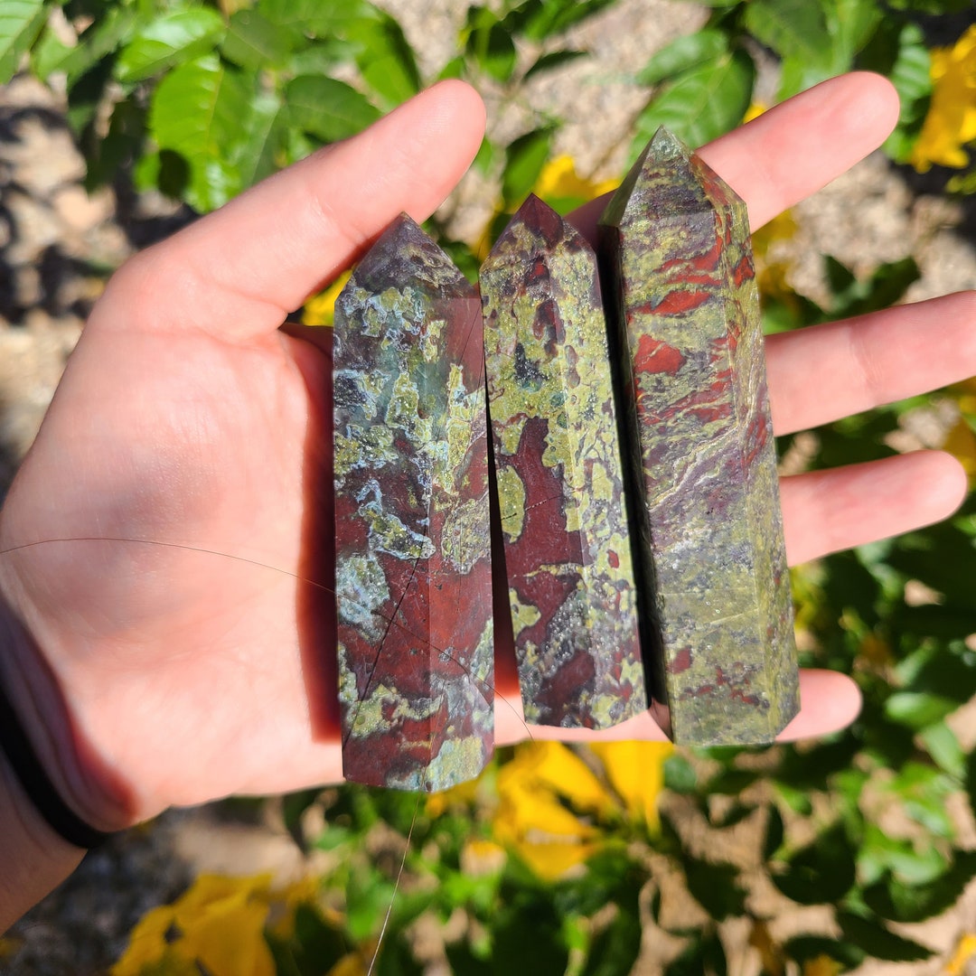 Bloodstone Tower, Dragon Bloodstone Tower, Bloodstone Crystal, Green ...