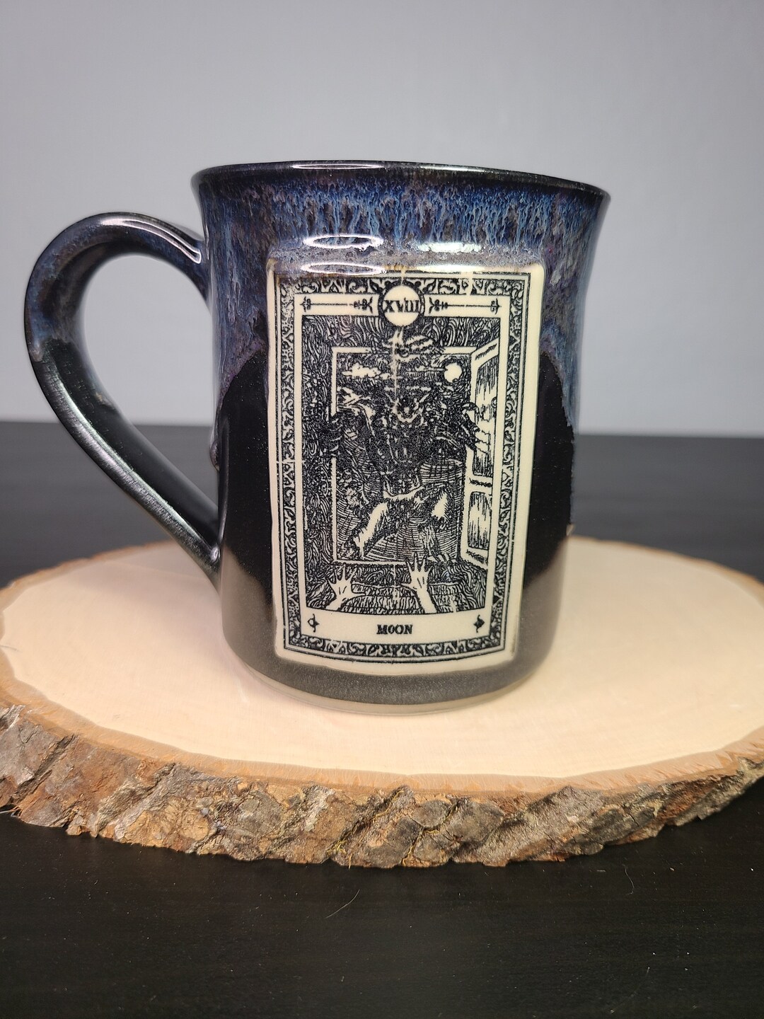 Moon Mug Tarot Mug Tarot Card Mug Werewolf Mug - Etsy