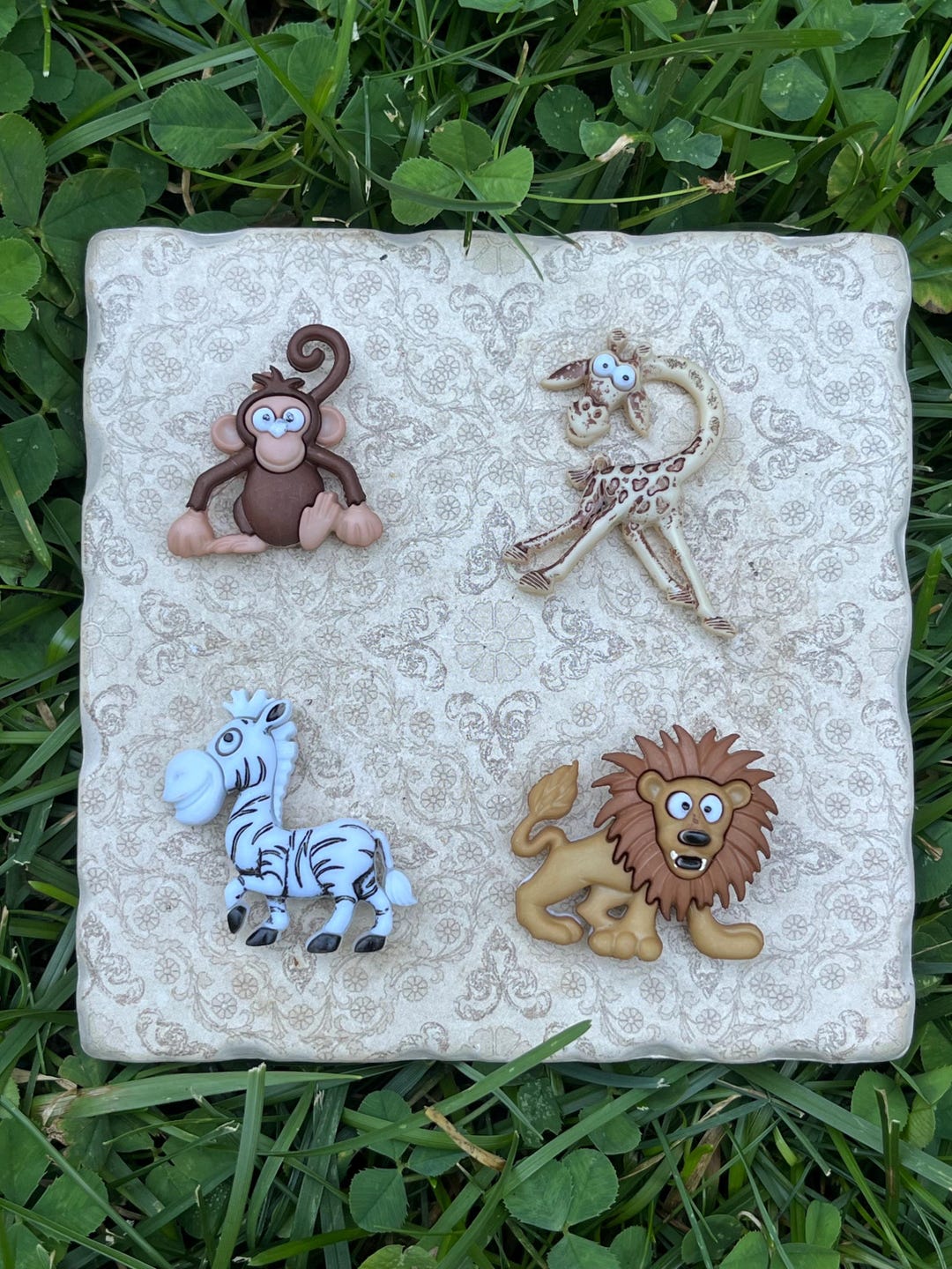 Silly Safari Animal Magnets: Zoo Fridge Decoration, Set of 4 - Etsy