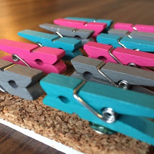 Clothespin Push Pinscollege Dorm Decorationsclassroom - Etsy