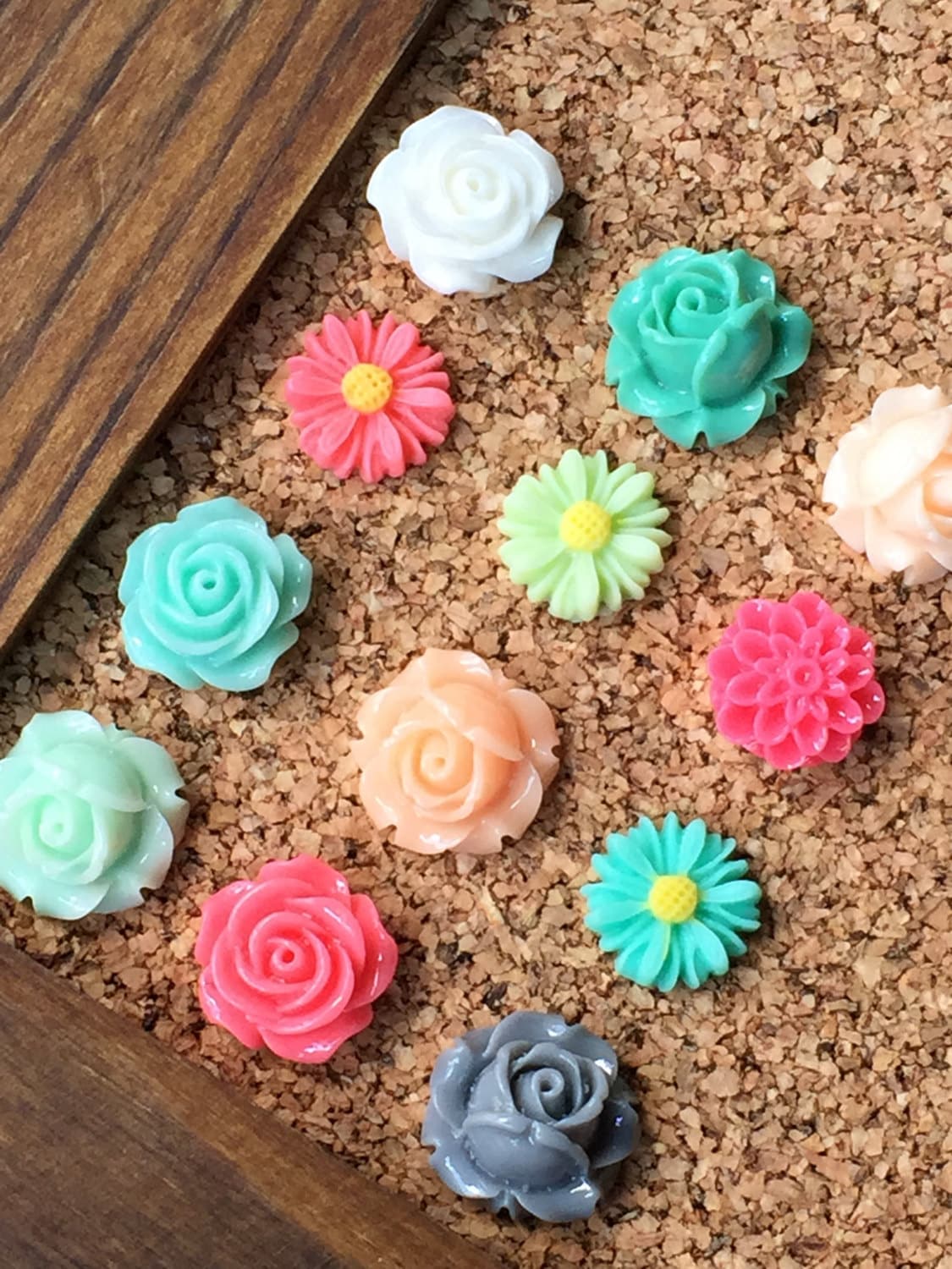 Decorative Thumb Tacks Sets Thumbtacks Pushpins Decorative | Etsy