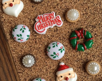 Christmas Push Pins | Etsy
