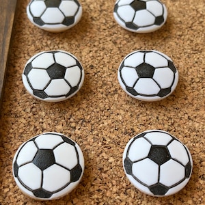 Soccer Ball Thumbtacks,gift for Soccer Coach,soccer Push Pins,soccer ...