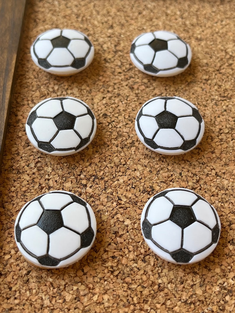 Soccer Ball Thumbtacks,gift for Soccer Coach,soccer Push Pins,soccer ...