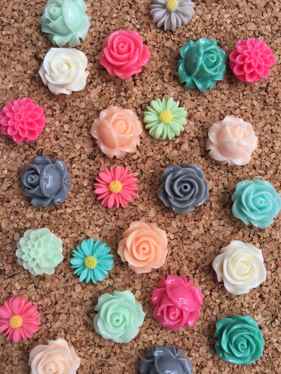 Decorative Thumb Tacks Sets Thumbtacks Pushpins Decorative | Etsy