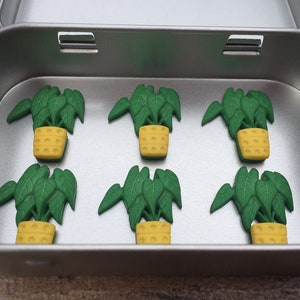 Plant Magnet,potted Plant Decor,succulants Magnets,plant Decoration ...