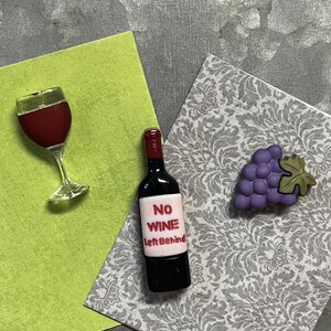 Wine Magnets,wine Glass Magnet Set,red Wine Lover Gift for Women,wine ...