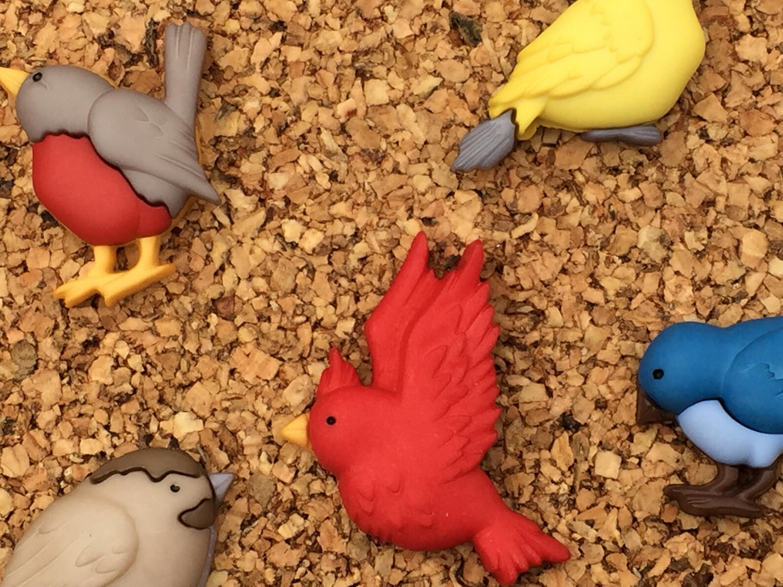 Bird Push Pinsbird Lover Giftthumbtacksbird Gifts for - Etsy