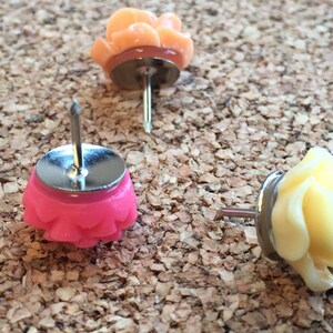 Pushpins,floral Tacks,cute Push Pins,gifts for Tween Girls,trendy ...