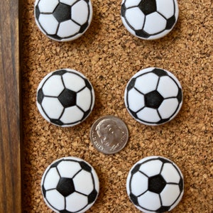 Soccer Ball Thumbtacks,gift for Soccer Coach,soccer Push Pins,soccer ...